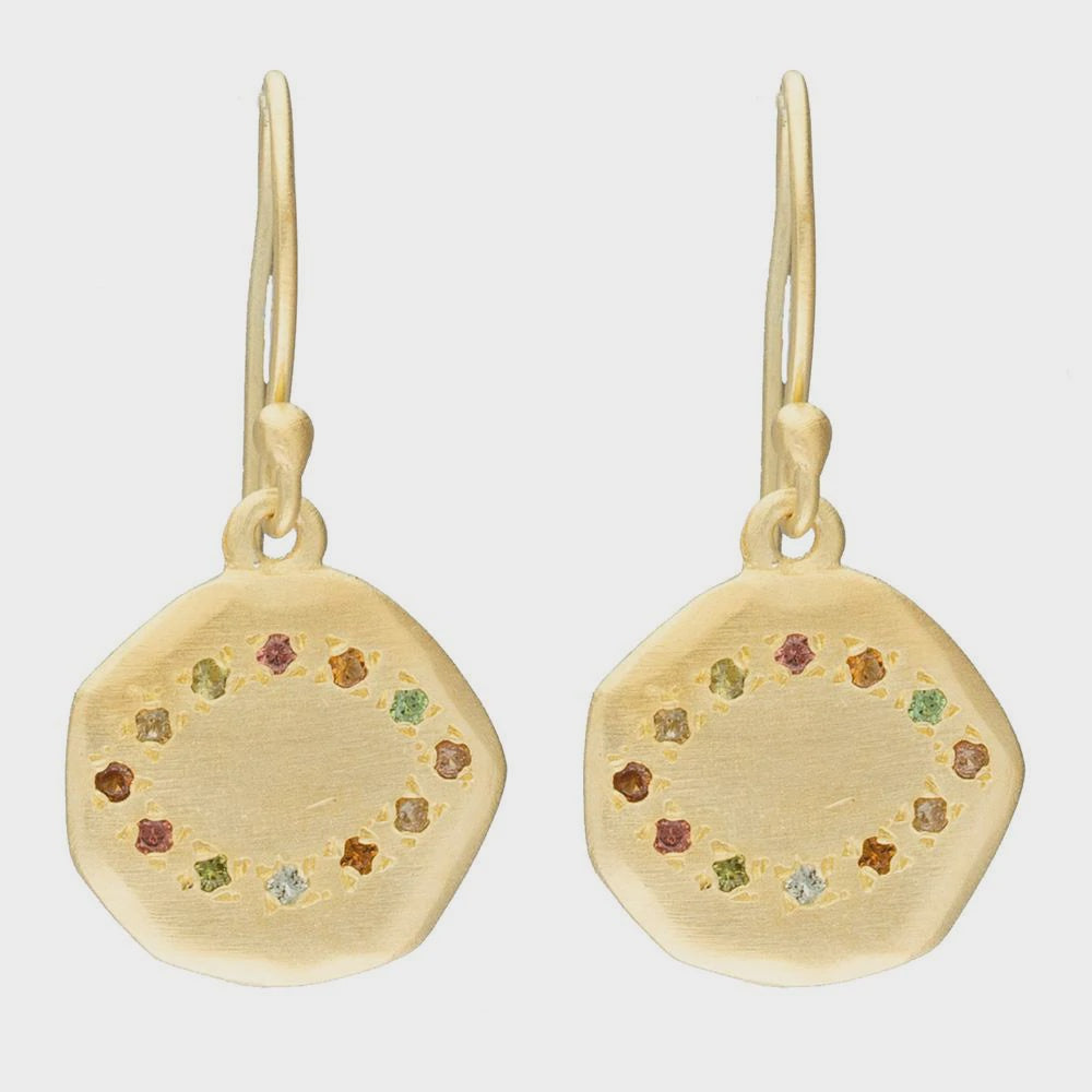 Ruby Teva | Oval Eye Earrings – Betty and Lola