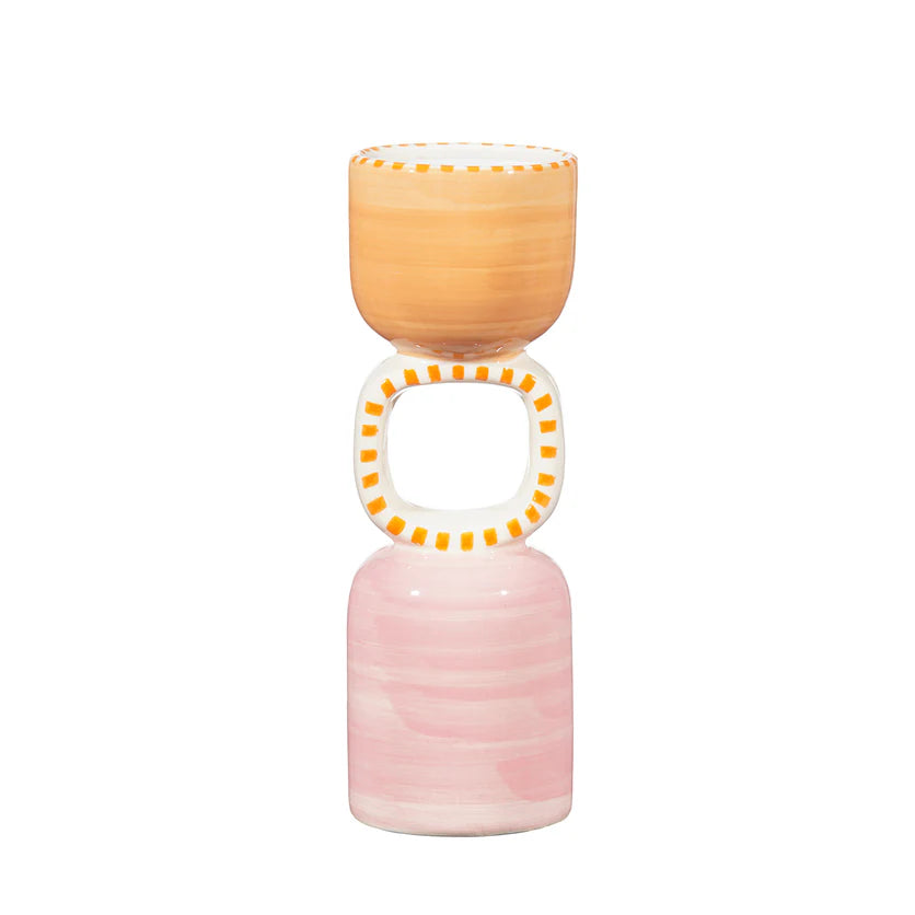 Cabana Tall Candle Holder Orange – Betty and Lola