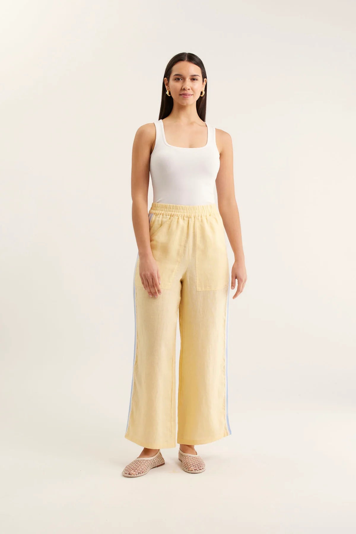Tilly Pant | Lemon – Betty and Lola