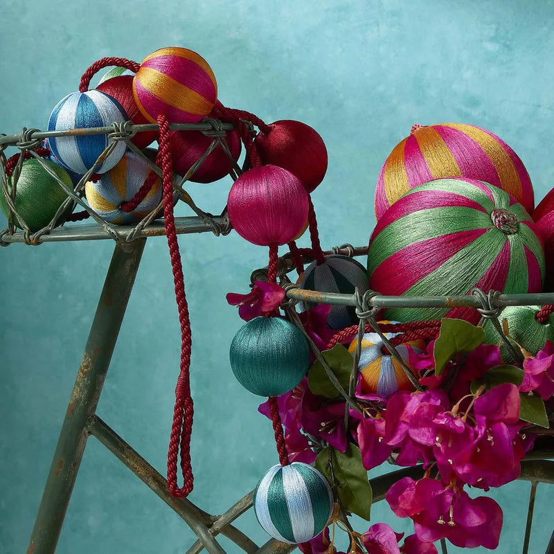Silk Stripe Bauble Small – Betty and Lola