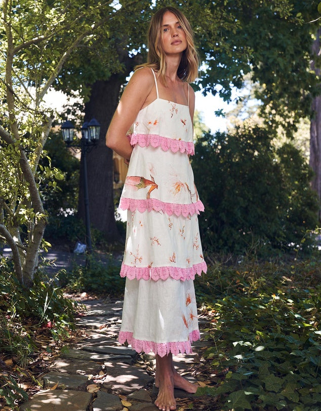 Chloe Dress | Cloud Blossom – Betty and Lola